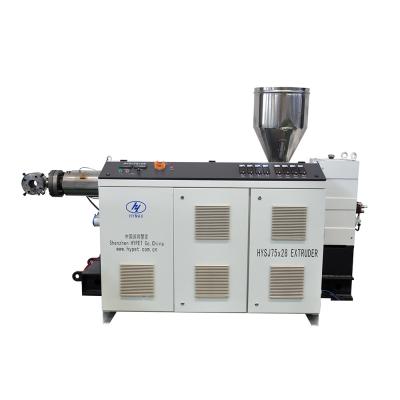 China HYSJ75/28 Single Screw Extruder Machine with 75mm Screw Diameter and 28:1 Aspect Ratio for 80-140kg/h Output for sale