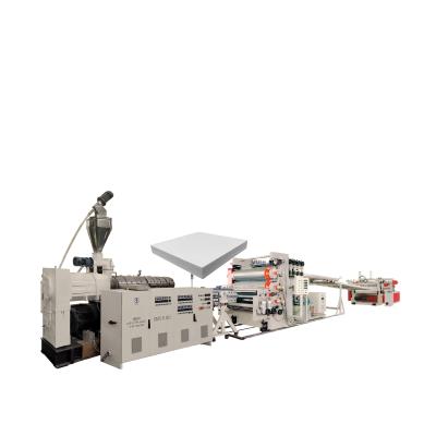 China PVC Foam Sheet Extrusion Machine Production Line 1220 with ZS80/156 | 500-600 kg/h Output | 380V Power for sale