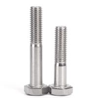 China Hex bolts Custom stainless Steel Hexagon full or half Threaded metal bolts Hex heavy Head Bolts DIN933 ISO4017 for sale