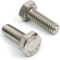 China Hex bolts Custom stainless Steel Hexagon full or half Threaded metal bolts Hex heavy Head Bolts DIN933 ISO4017 for sale