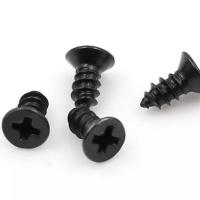 China Custom Stainless Steel M5 m8 m12 Self tapping Screws  SUS304, 304L, 316L, 316, 316Ti CSK Flat countersunk tapping screws for sale