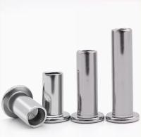 China Wholesale M2 M3 M4 M5 M6 Diameter 2-6mm length 3-30mm Round Flat Truss Head Half Semi Hollow Shank Aluminum Rivet for sale