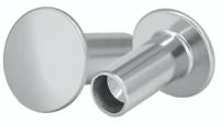 China Wholesale M2 M3 M4 M5 M6 Diameter 2-6mm length 3-30mm Round Flat Truss Head Half Semi Hollow Shank Aluminum Rivet for sale