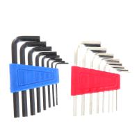 China China Wholesale High Quality Steel Hex Wrench M3 M4 M5 M6 M8 M10 Zinc Plated Allen Hex Key of Hardware Tools for sale