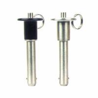 China Zinc Plated Galvanized Spring Lock Button Pin Handle Ball Quick Release Pins DIN 11023 for sale