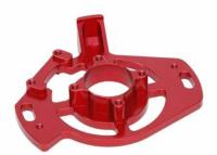 China Yellow Red Sheet Metal Fabrication Parts Customized Aluminium Housing Anodized for sale