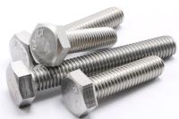 China M8 M10 Stainless steel hex Metal bolt and nut washer full partial thread DIN931 DIN933 for sale