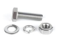 China 1/4 5/16 ASTM A193 A194 Hex Heavy Duty Metal Cap Bolt B8 B8T GR 8 8M ASME B 18.2.2 for sale