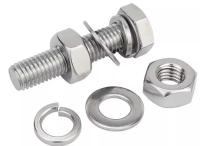 China 1/4 5/16 ASTM A193 A194 Hex Heavy Duty Metal Cap Bolt B8 B8T GR 8 8M ASME B 18.2.2 for sale