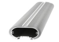 China Custom Shape Extruded Aluminum Parts Al7075 Alu Extrusion Profile CNC Machining for sale