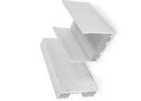 China High Strength T5 Aluminum Extruded Profile CNC Machining Aluminum Extrusions Customised for sale