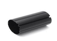 China Round  6063-T5 Aluminum Extrusion Tube Profiles For  Industry Yellow Black for sale