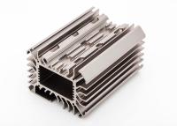 China CNC Punching Extruded Aluminium Parts Alloy Steel Side Feed Barrels Sand Blast for sale