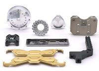China Metal part with Brushing surface Aluminuim Auto Bearing Valve Lathe Machining Parts for sale