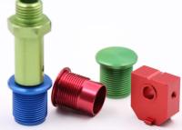 China Painting oxide green red AL6061 AL6063 Lathe Machining Parts Custom CNC Auto bike Metal parts for sale