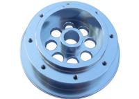China powder coating red Blue AL6061 AL6063 Lathe Machining Parts Custom CNC Auto bike Metal parts for sale