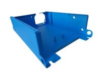 China Spray Finishing Blue AL5052 AL7076 Precision Sheet Metal Components Durable for sale