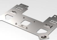 China Bronze Silver Plating Sheet Metal Fabrication Parts PVD Medical Parts CNC Machining for sale