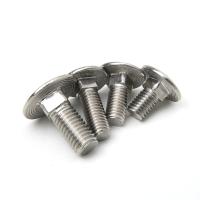 China Stainless Steel SS 304 316Made Easy with Secure Carriage Bolt DIN603 for sale