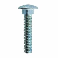 China Grade 4.8 6.8 8.8 Zinc Plated Carbon Steel Carriage bolts With Washer nuts for sale