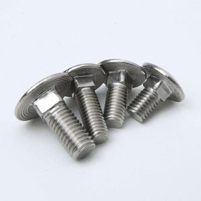 China Customized Stainless Steel SUS304 SUS316 Round/Truss Head Carriage Bolt for sale