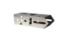 China Aluminum AL2024 Bending Laser Cut Metal Parts Custom  Metal Bracket Fabrication for sale