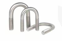 China M5 M6 Stainless steel U TYPE SHAPE Metal Bolt with nut washer assortment SUS304 SUS316 A2-70 A4 for sale