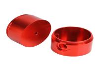 China Durable Custom Laser Cut Parts Carbon Steel 8.8 Galvanizing Painting Red for sale