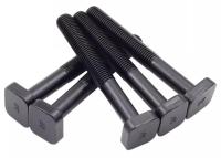 China Heavy Duty Forged Head Bolts Carbon Steel T Head Bolts With Coarse Thread Pitch for sale