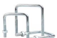 China Grade 8.8 Class 12.9 Gavalnized Carbon Steel U shape metal bolt  with nut washer M18 M20 for sale