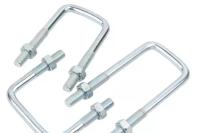 China Grade 8.8 Class 12.9 Gavalnized Carbon Steel U shape metal bolt  with nut washer M18 M20 for sale