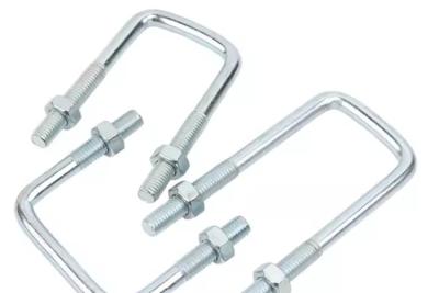 China Grade 8.8 Class 12.9 Gavalnized Carbon Steel U shape metal bolt  with nut washer M18 M20 for sale