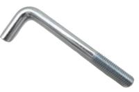 China 1/4 5/16 ASTM A193 A194 L & J Hook Bolt with nut washer SUS304 SUS316 A2-70 A4 for sale