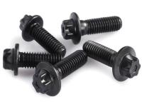 China Chrome Nickle Zinc Plated Stainless Steel 12 Point Flange Split Rim Bolt Hub Bolts for sale