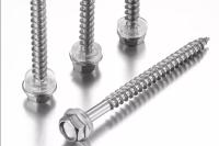 China M3 M4  Stainless steel Hex Flange Self Tapping metal Screws SS304 SS316 A2 A4-80 Drilling screws for sale