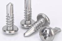 China 1/4 5/16 ASTM A193 A194 Round head slotted Self Tapping metal Screws SUS304 SUS316 A2-70 A4 for sale