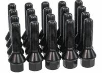 China M12 M18 Aluminum Wheel Lug Bolt Hug Ball Al5052 Al6061 Al6063 Anodized Collar Bolt for sale