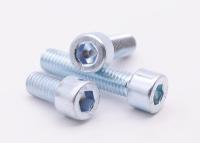 China Coarse Zinc Plated Pan Head Hex Socket Screw In 18-8 Stainless Steel Per ISO 7380 for sale