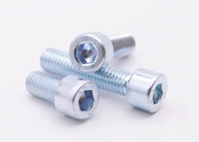 China Coarse Zinc Plated Pan Head Hex Socket Screw In 18-8 Stainless Steel Per ISO 7380 for sale