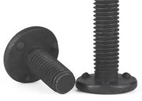 China Black M8 M12 Carbon steel Weld STUD Bolt with Nut washer Class8. 8 Grade 8.8 Welded stud for sale