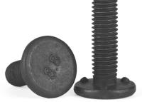 China Black M8 M12 Carbon steel Weld STUD Bolt with Nut washer Class8. 8 Grade 8.8 Welded stud for sale
