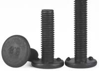 China M4 M16 Carbon steel  Weld STUD Bolt with Nut washer Class4.8 Grade 8.8 Black plating for sale
