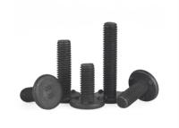 China M4 M16 Carbon steel  Weld STUD Bolt with Nut washer Class4.8 Grade 8.8 Black plating for sale