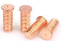 China M8 M16 Brass  Weld STUD Bolt  with nut washer T1 T2 T3 Metal bolts Brass plating for sale