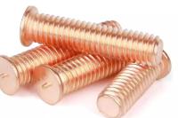China M8 M16 Brass  Weld STUD Bolt  with nut washer T1 T2 T3 Metal bolts Brass plating for sale