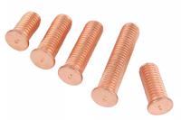 China Premium M12 & M20 Brass Weld Stud Bolts with Nuts Washers Metal Fastening Offered in Sizes T1 T2 T3 for sale