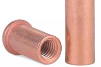 China M10 M12 steel  Weld STUD Bolt with Nut washer Metal Bolts Brass plating and polished for sale
