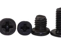 China M12 M20 Carbon steel Flat & CSK Head Machine Metal Screw with nuts grade8.8  Black coating for sale