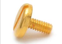 China M8 M16 Brass Flat & CSK Head Machine Screw T1 T2 T3 Philip crosses Metal bolts Brass plating for sale