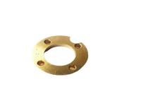 China Steel Alloys Yellow Zinc Turning Cnc Machined Parts , Wire Edm Machine Tooling for sale